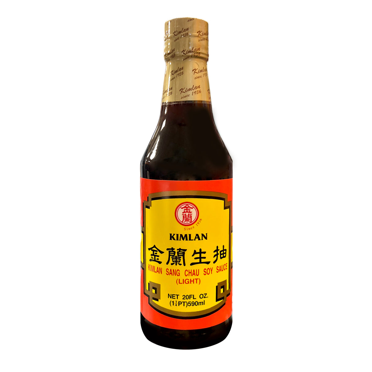 Kimlan Sang Chau Light Soy Sauce 20 FL Oz (590 mL) – CoCo Island Mart