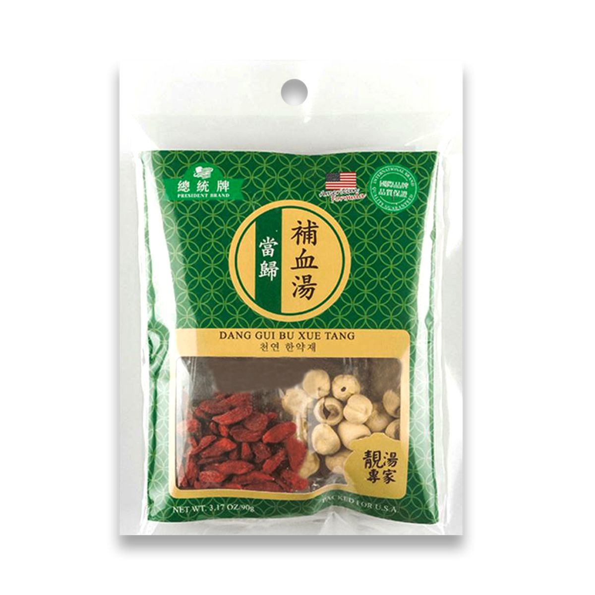 PRESIDENT BRAND Dang Gui Bu Xue Tang Soup 3.17oz (90g) – CoCo Island Mart