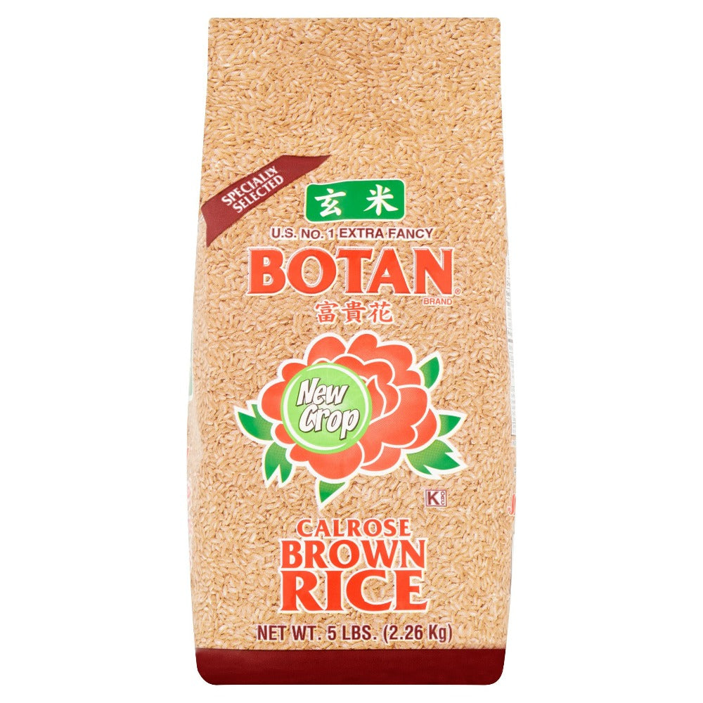 Botan Calrose Brown Rice 5LBS – CoCo Island Mart